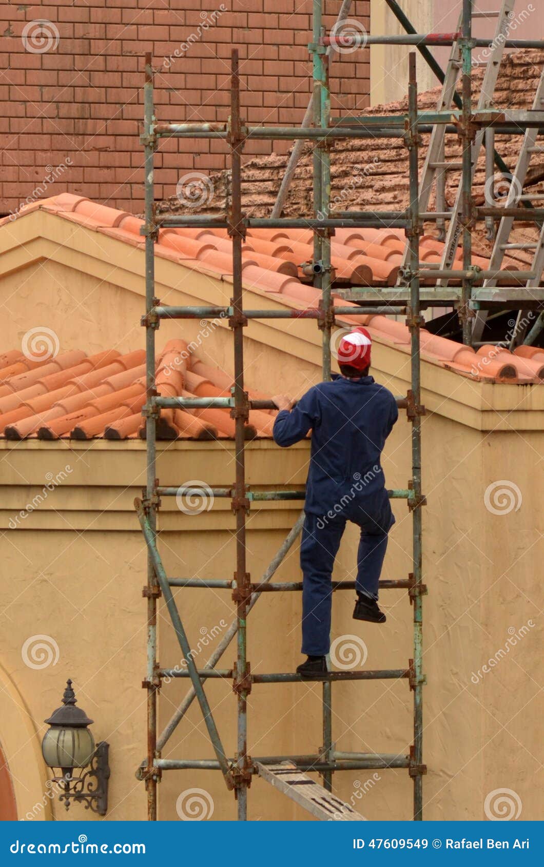 Steigerbouwer redactionele stock afbeelding. Image of beroep - 47609549