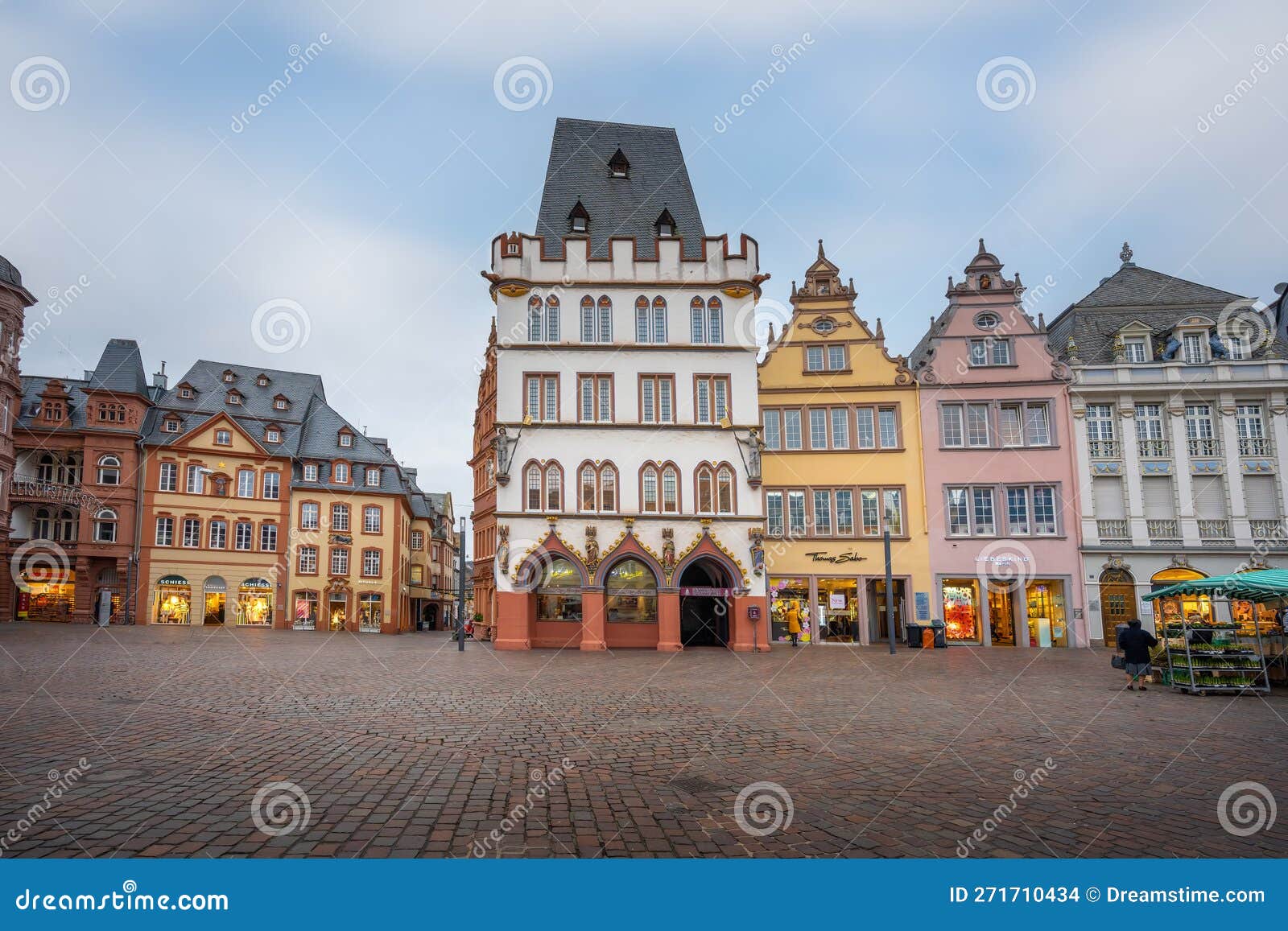 Steipe Building at Hauptmarkt Square - Trier, Germany Editorial Stock ...