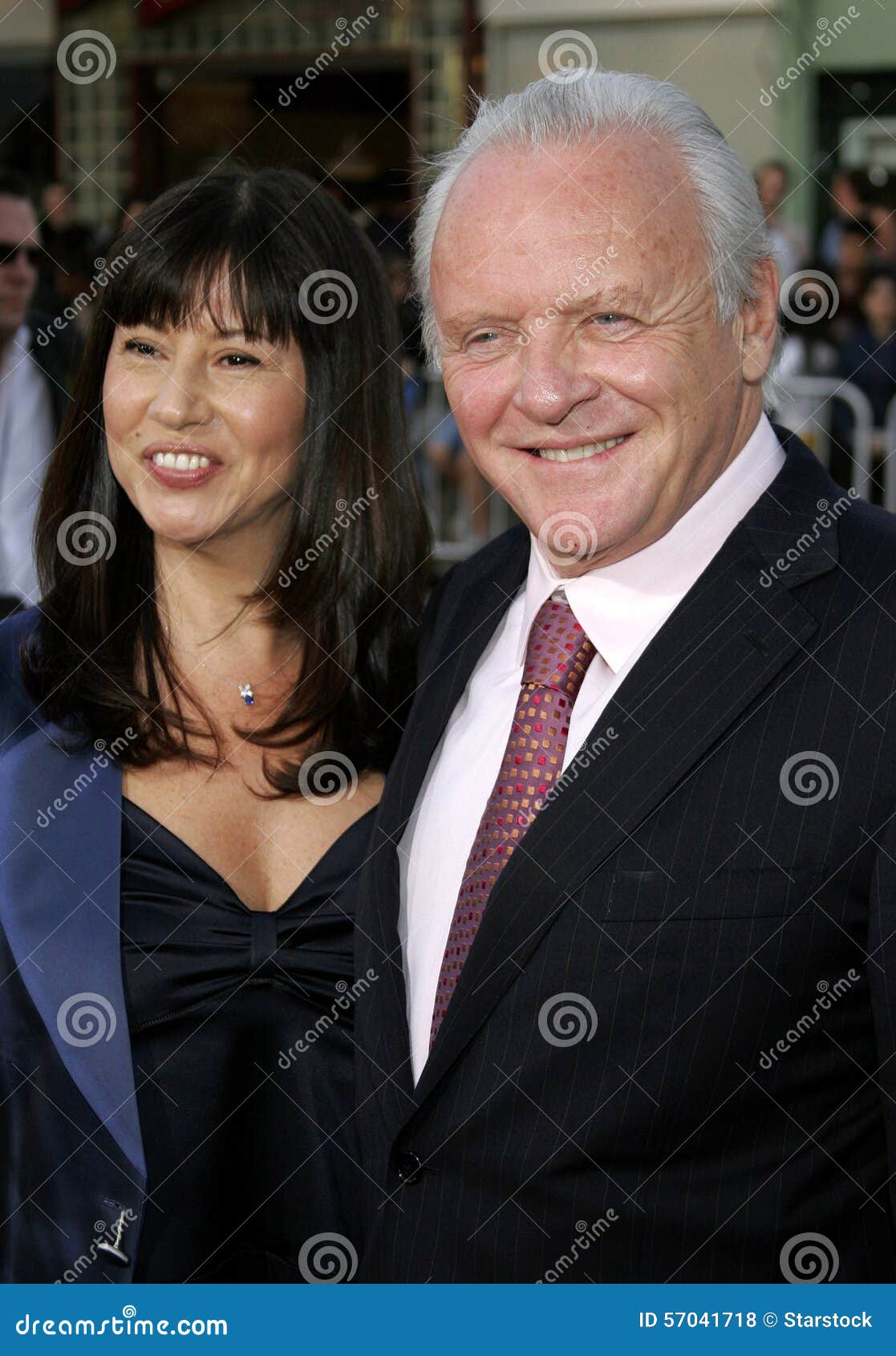 Stella Arroyave Und Anthony Hopkins Redaktionelles Stockfoto - Bild von ...