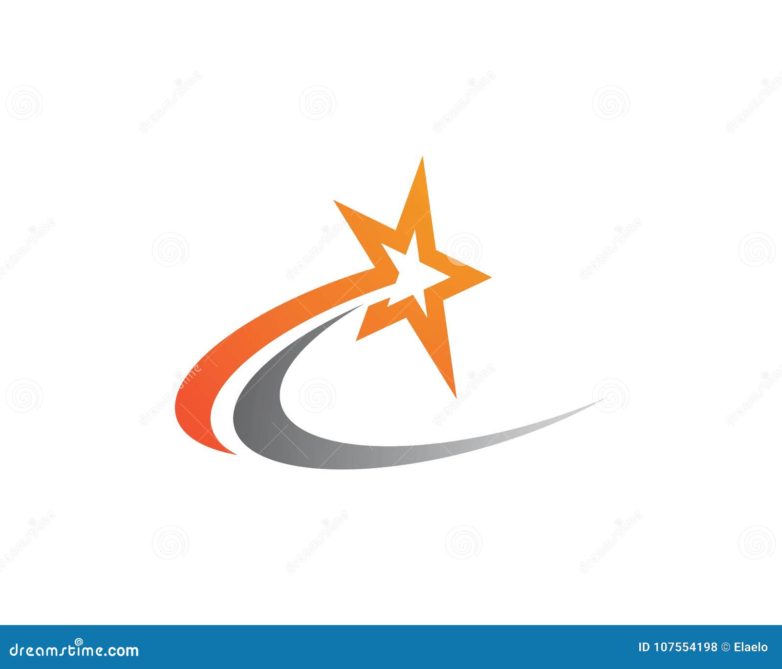 Stella Logo Template illustrazione vettoriale. Illustrazione di ...