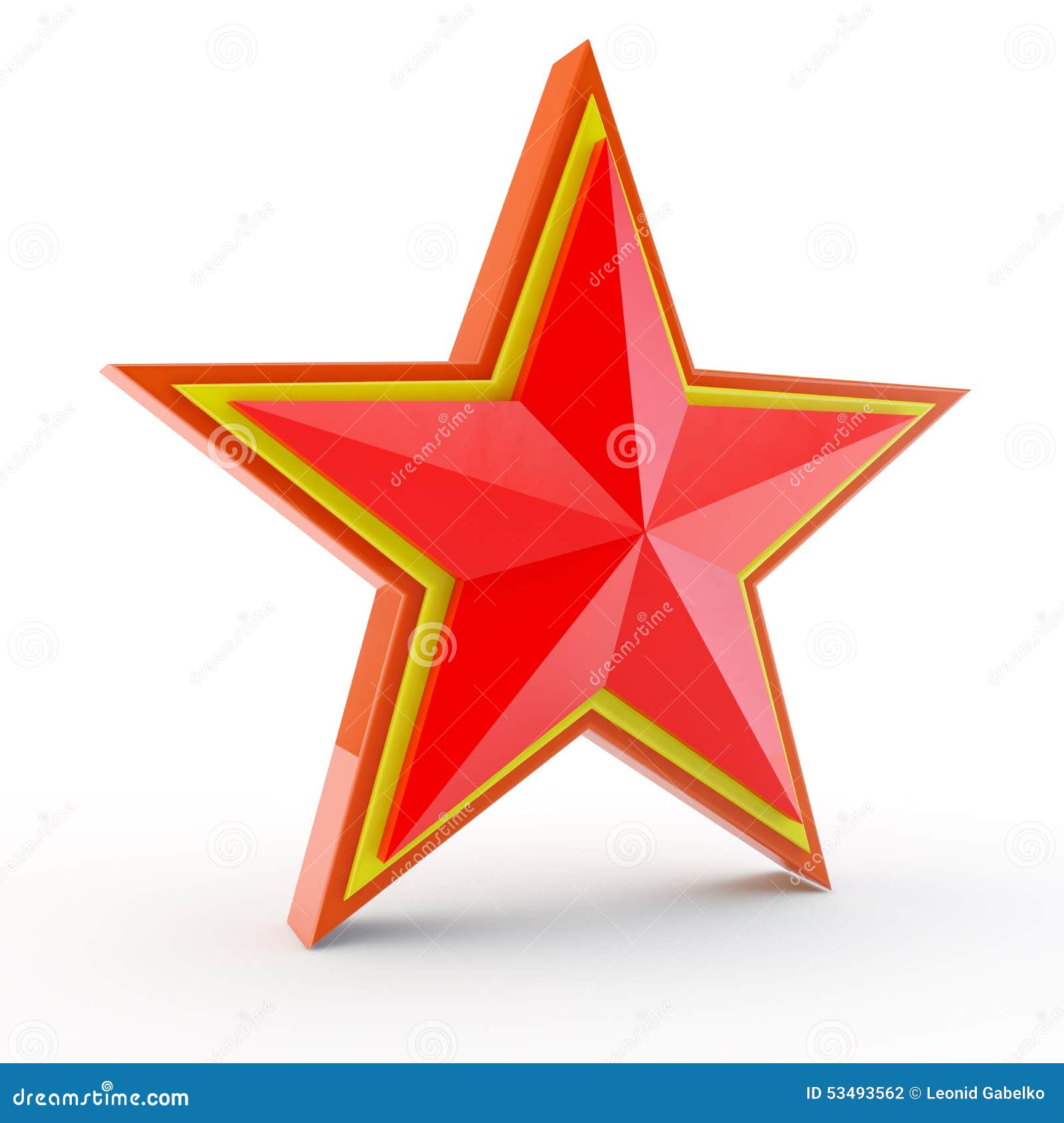 Stella Multi-colored illustrazione di stock. Illustrazione di insegna ...