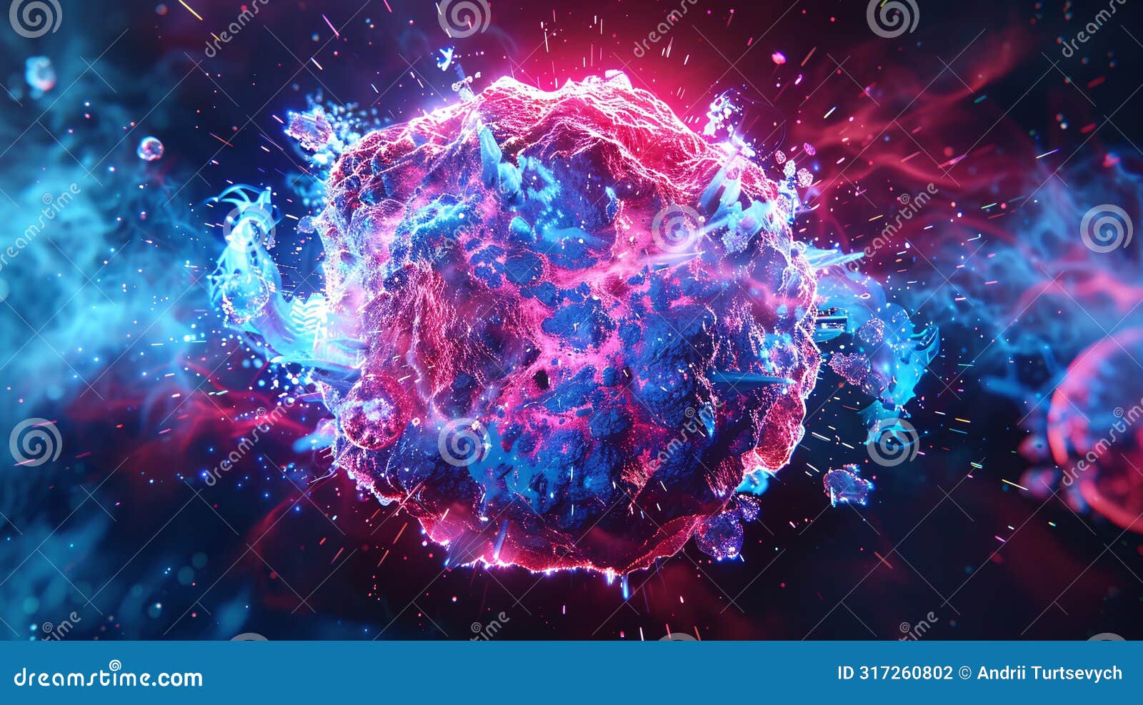 Stellar Collision and Cosmic Dance: a Vivid Portrayal of Celestial ...