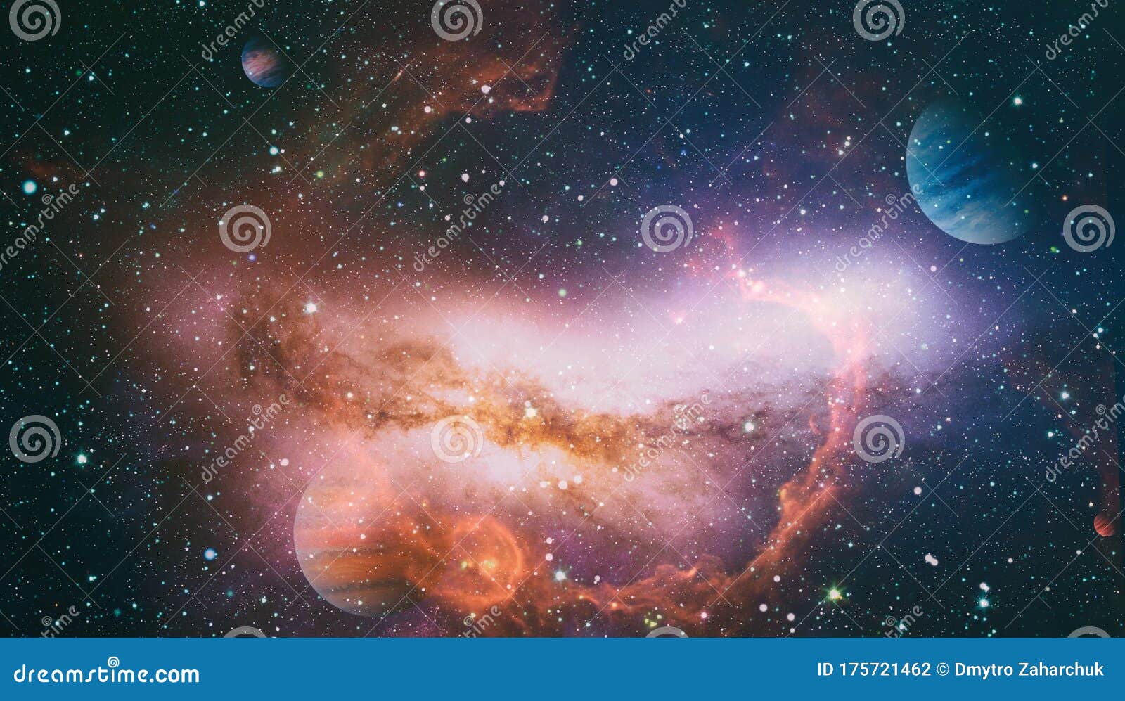 Stellar Explosion Behind Star Clusters. High Resolution Galaxy ...