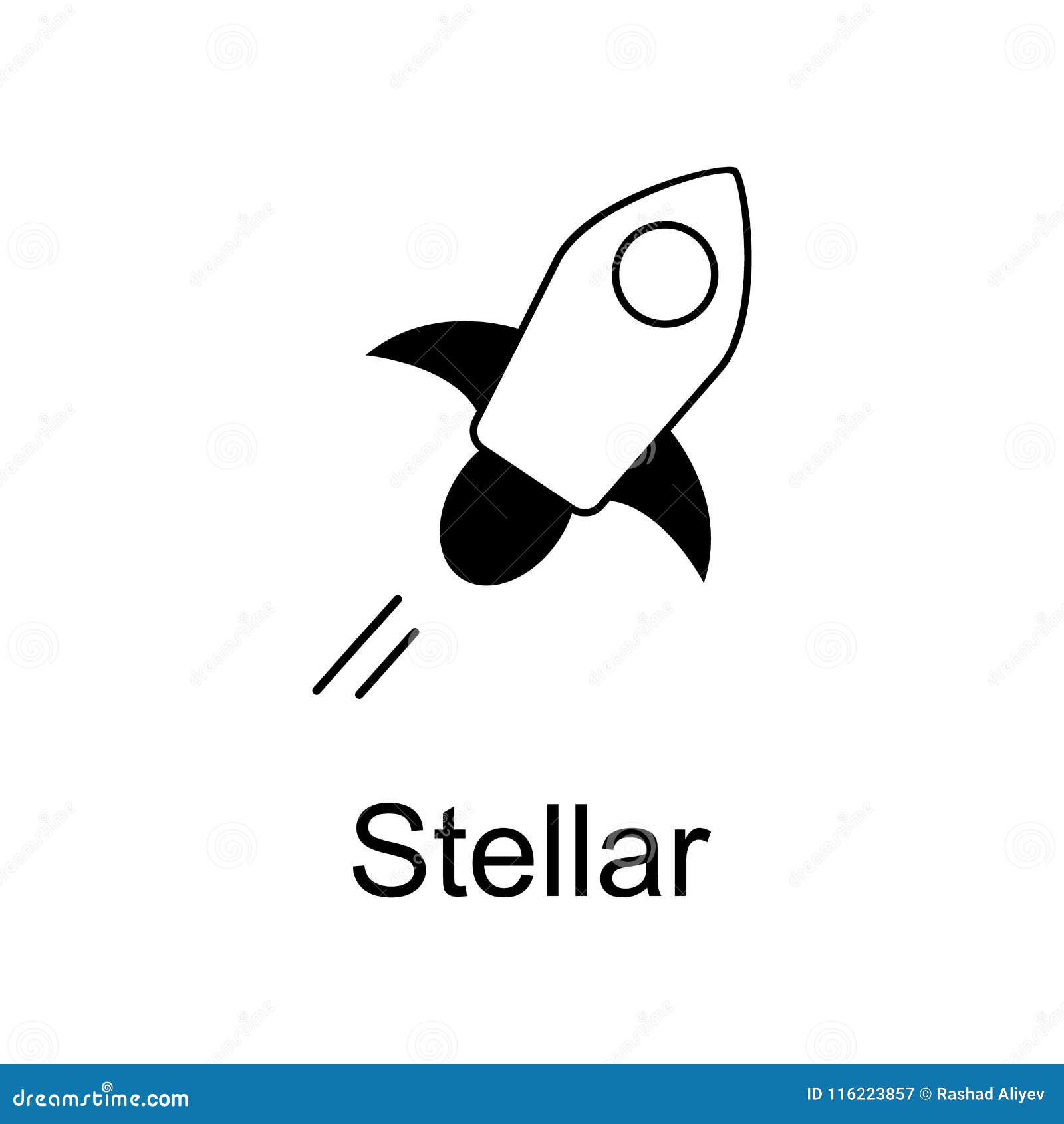 Stellar Icon. Element of Currency for Mobile Concept and Web Apps ...