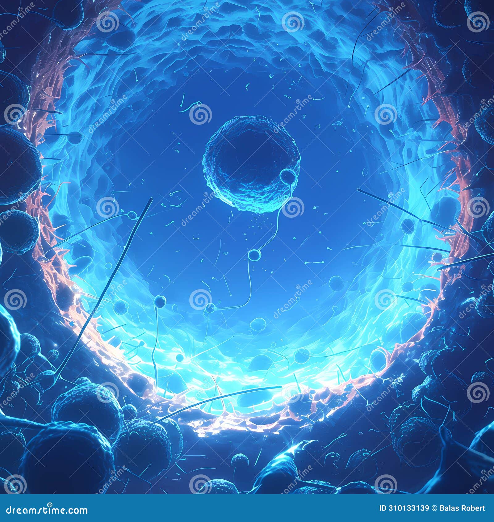 Stellar Microcosm: a Visual Exploration of Nano-Scale Life Stock ...