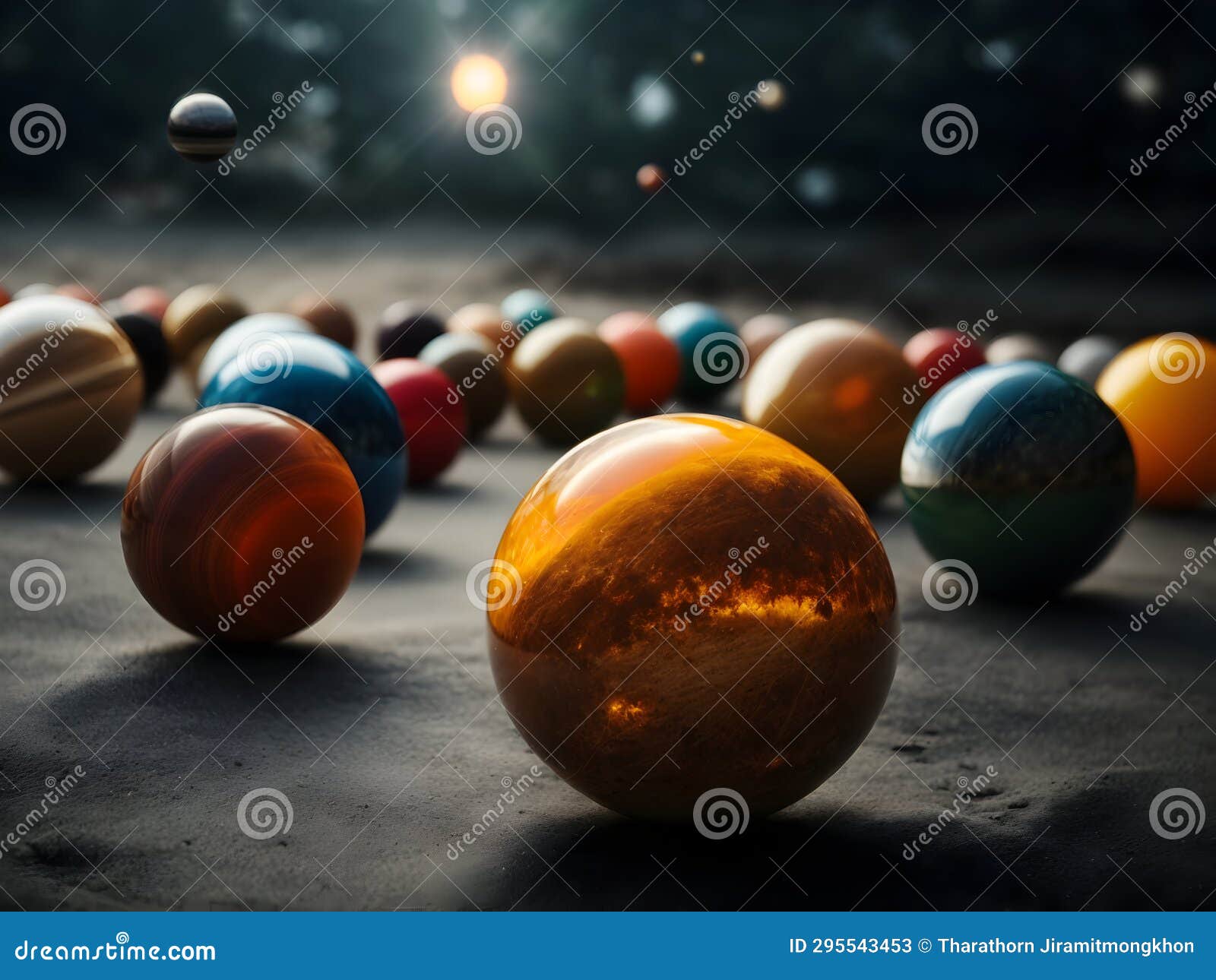 Stellar Odyssey: Captivating Views of the Solar System S Wonders Stock ...