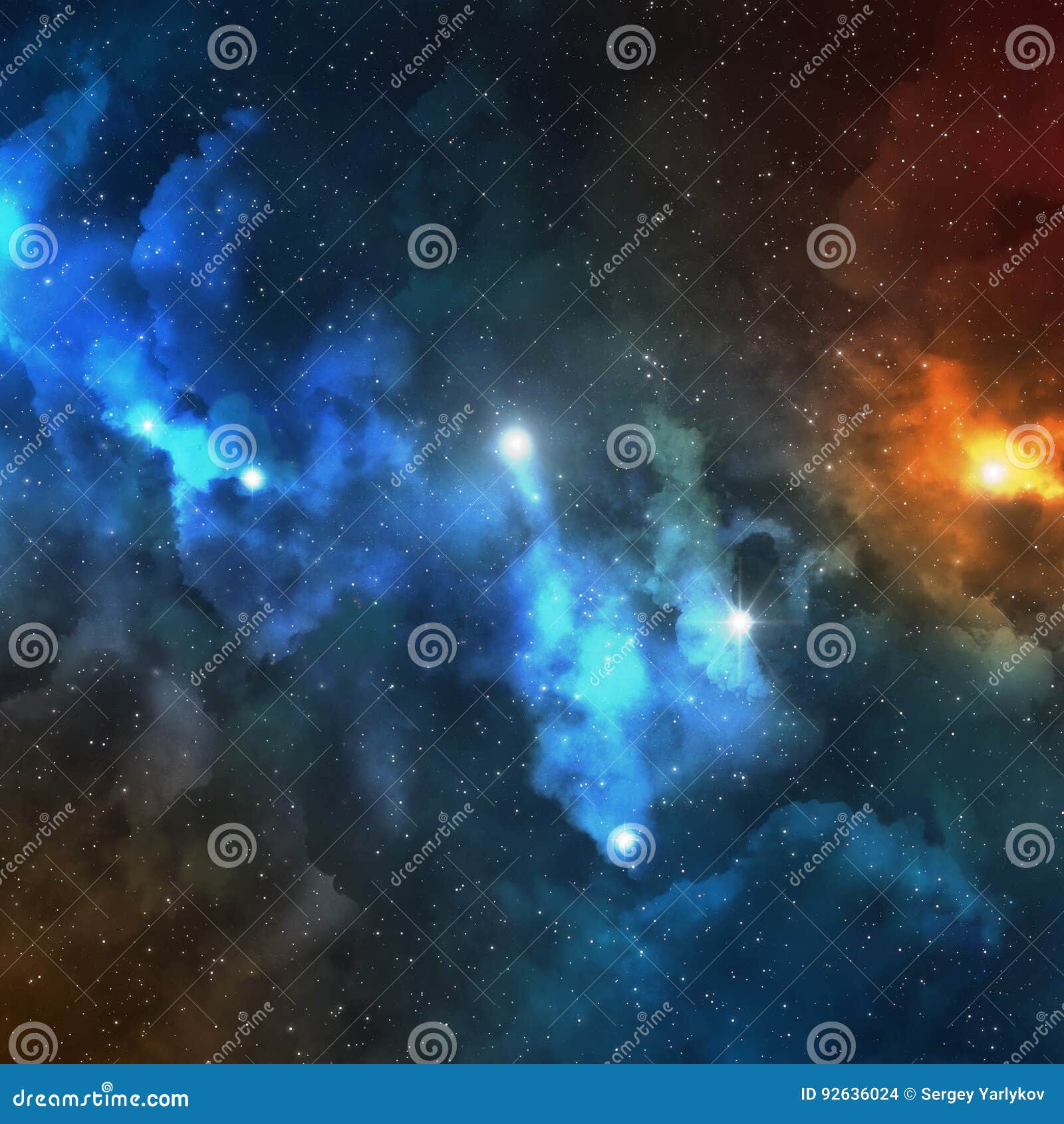 Stellar Space and Nebula - Space Cosmic Background - Astronomy Abstract ...