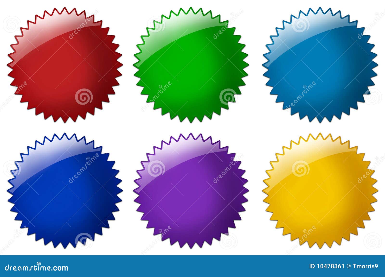 Stelle colorate illustrazione di stock. Illustrazione di tasto - 10478361