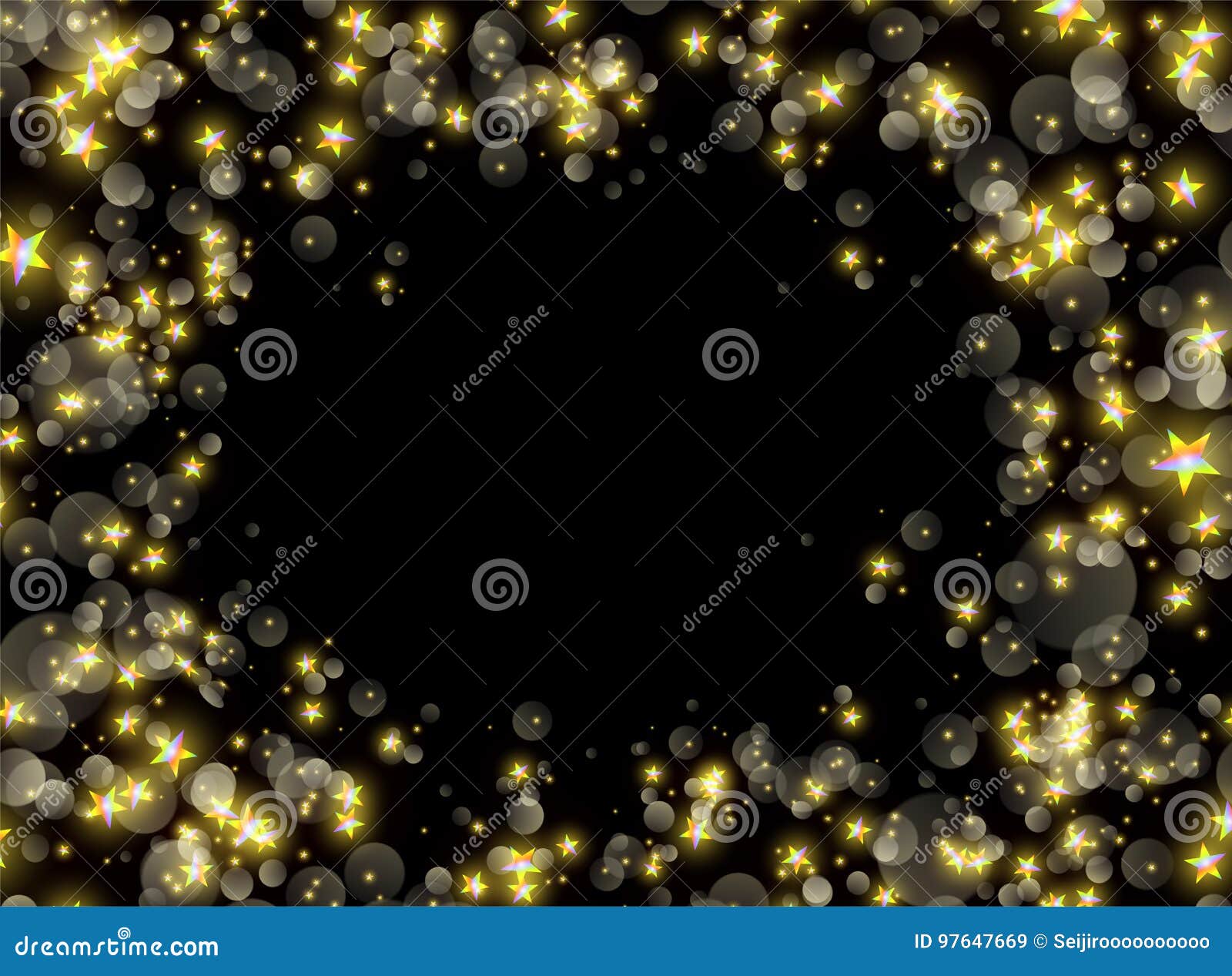 Stelle Scintillanti Del Fondo Illustrazione di Stock - Illustrazione di ...
