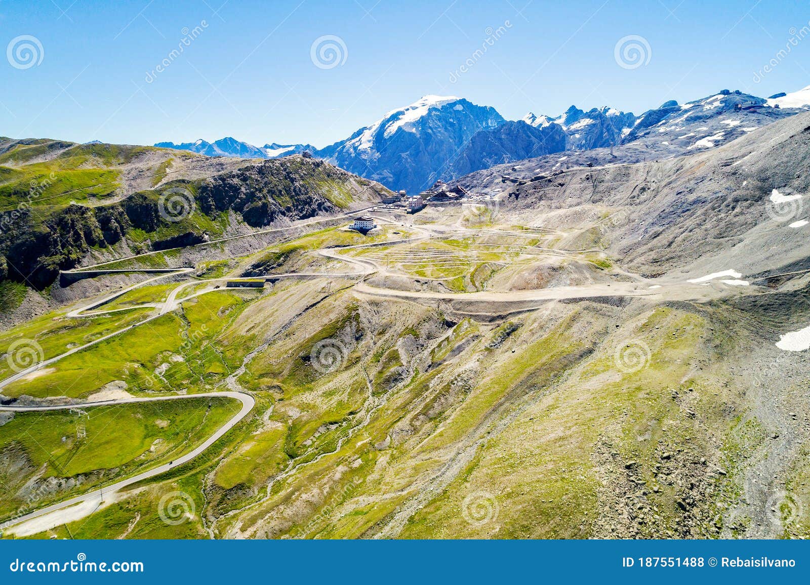 Stelvio National Park - Stelvio Pass 2757 Mt Stock Photo - Image of ...