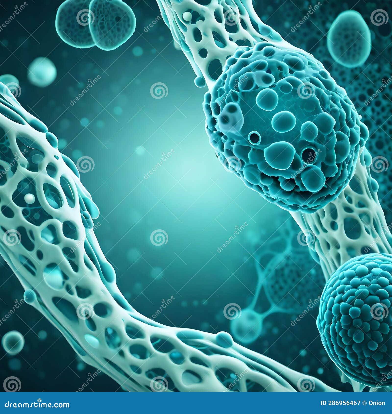 Stem Cells Background - Ai Generated Image Stock Illustration ...