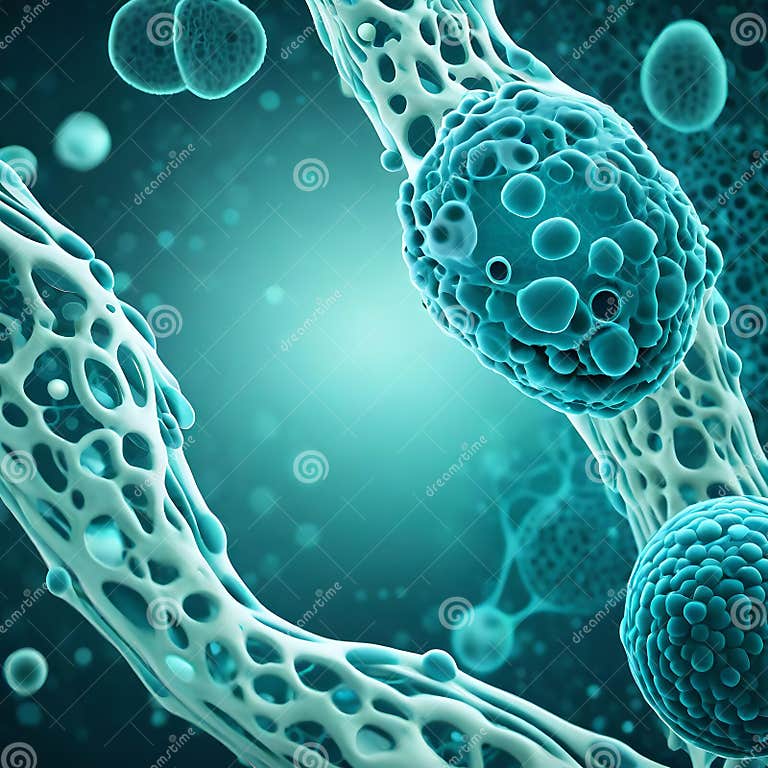 Stem Cells Background - Ai Generated Image Stock Illustration ...