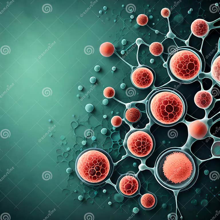 Stem Cells Background - Ai Generated Image Stock Illustration ...