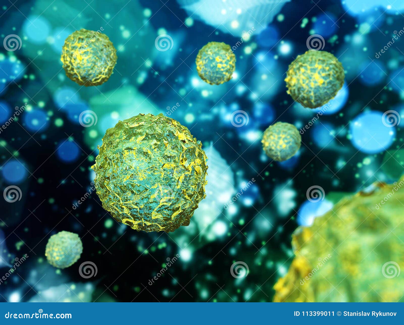 Mesenchymal Stem Cells. Stem Cell Structure. Vector Illustration On ...