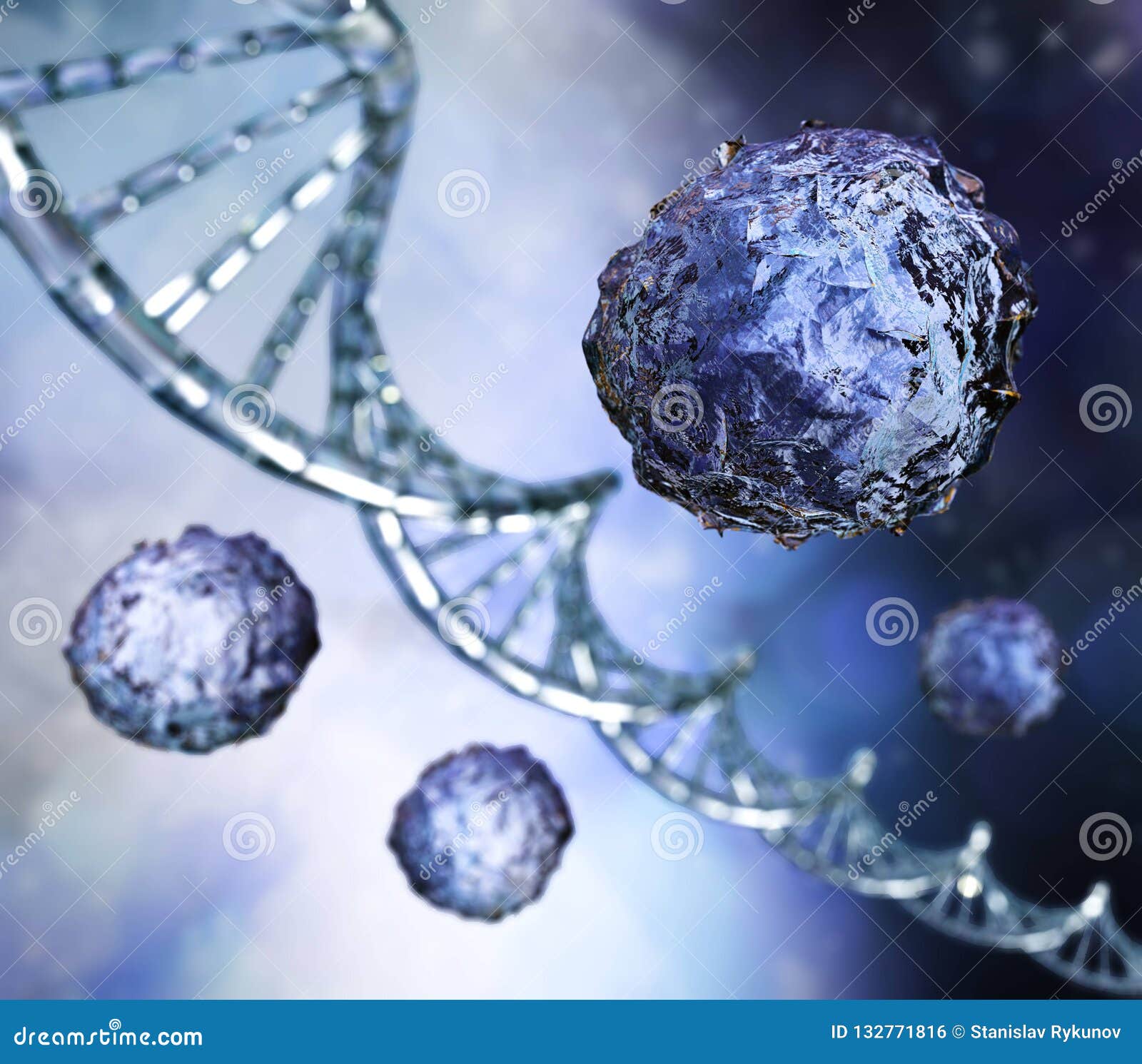 Mesenchymal Stem Cells. Stem Cell Structure. Vector Illustration On ...