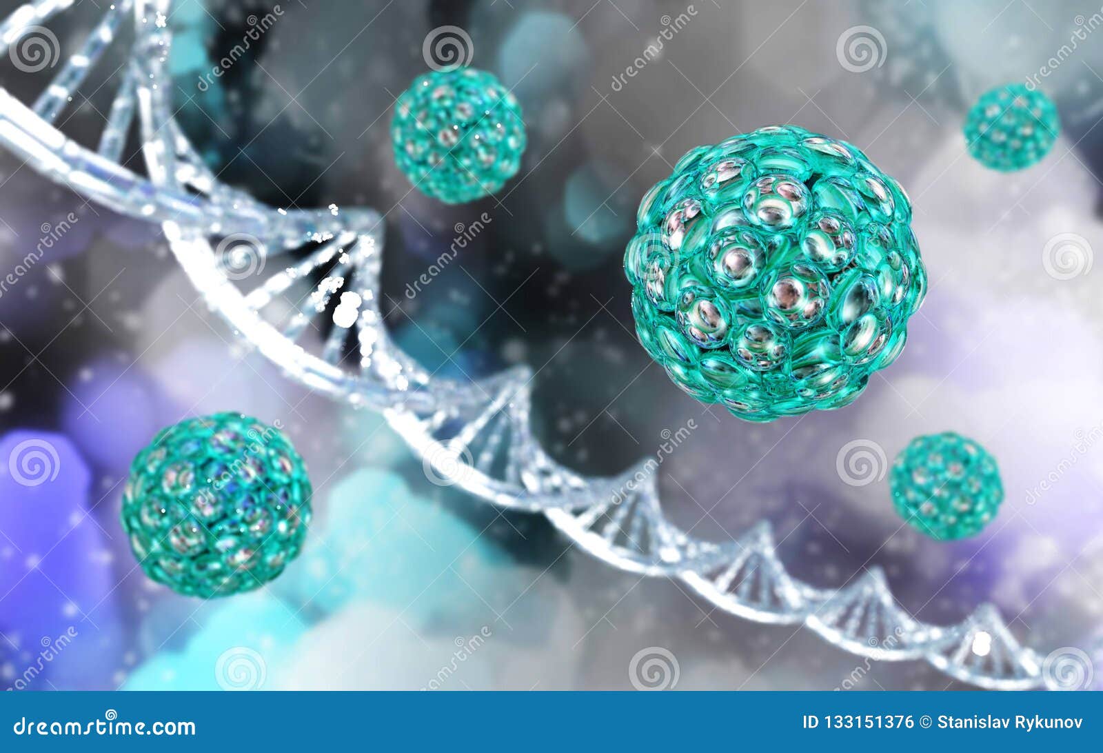 Mesenchymal Stem Cells. Stem Cell Structure. Vector Illustration On ...