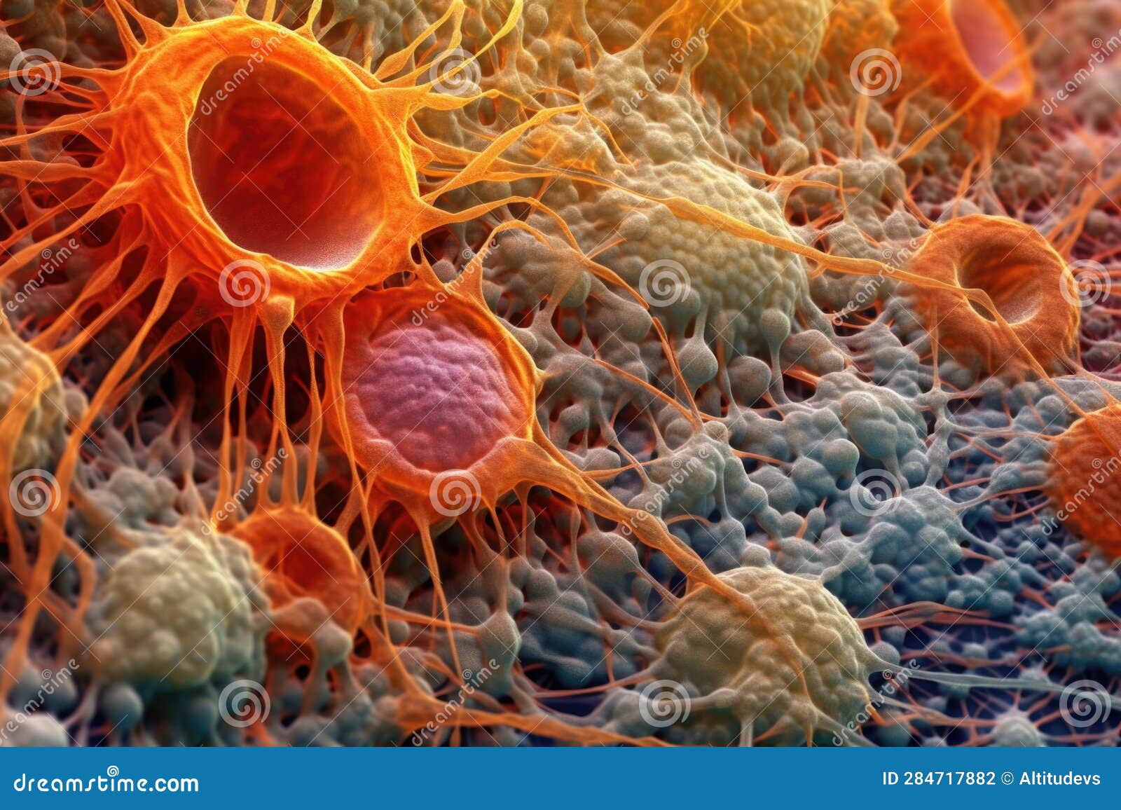 Stem Cells Under Microscope Lens Stock Photo - Image of laboratory ...