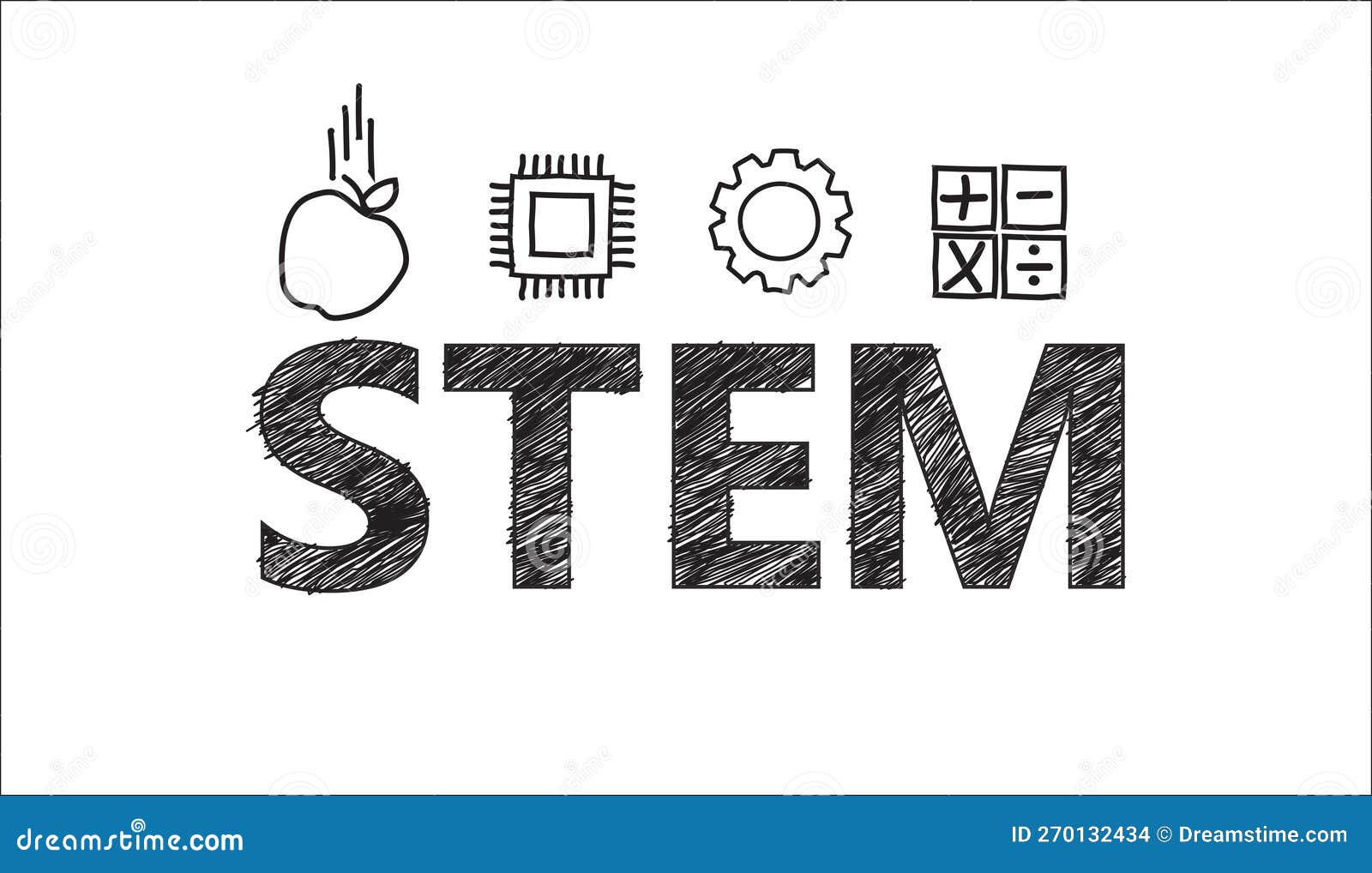 Stem. Education Approach. Concept Education Stock Vector - Illustration ...