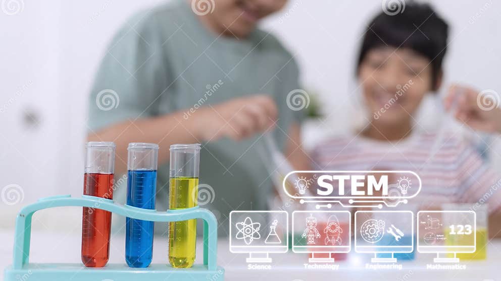 STEM Education Concept, STEM. Science Technology Engineering Math. Sci ...