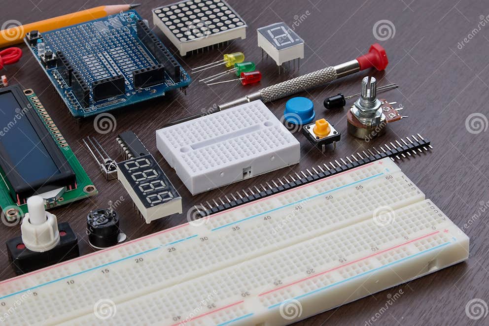 STEM Education or DIY Electronic Kit , Robot Made on Base of Micro ...