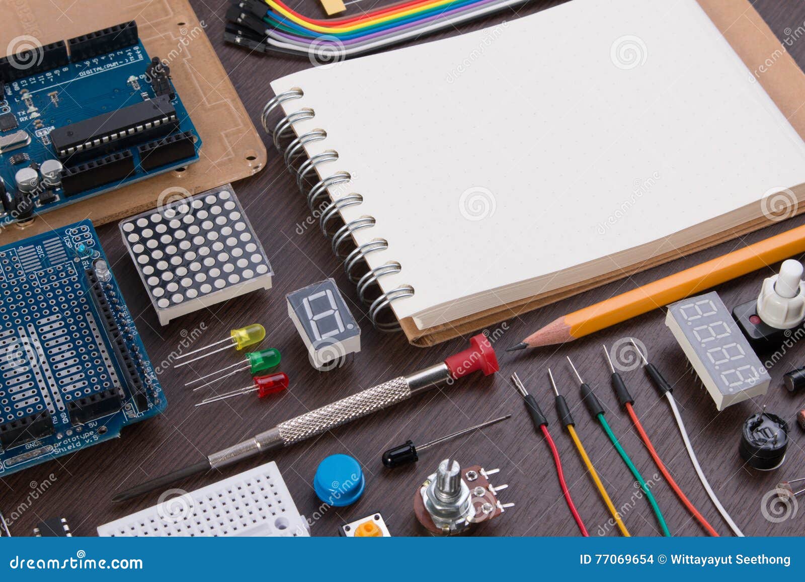 Micro Controller Close-up, ANALOG IN Input Pin Detail. Open Source ...
