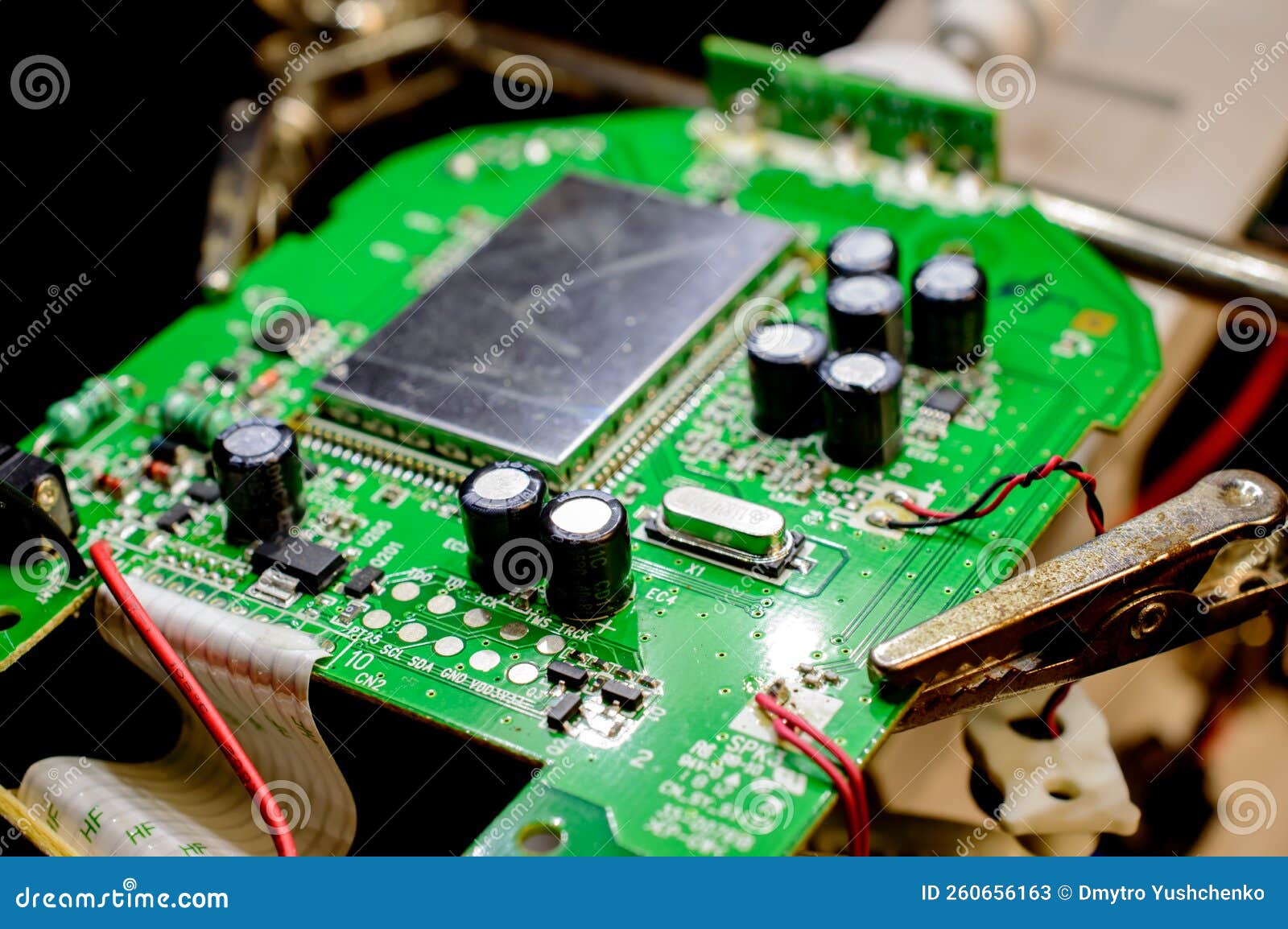 STEM Education and Electronic Learning. DIY Electronic Project on Pcb ...