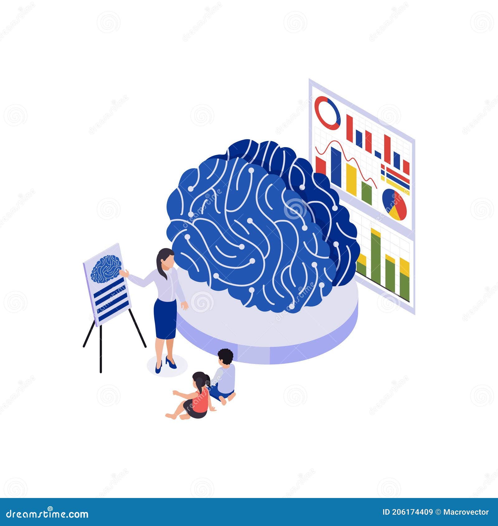 STEM Education Illustration Stock Vector - Illustration of engineer ...