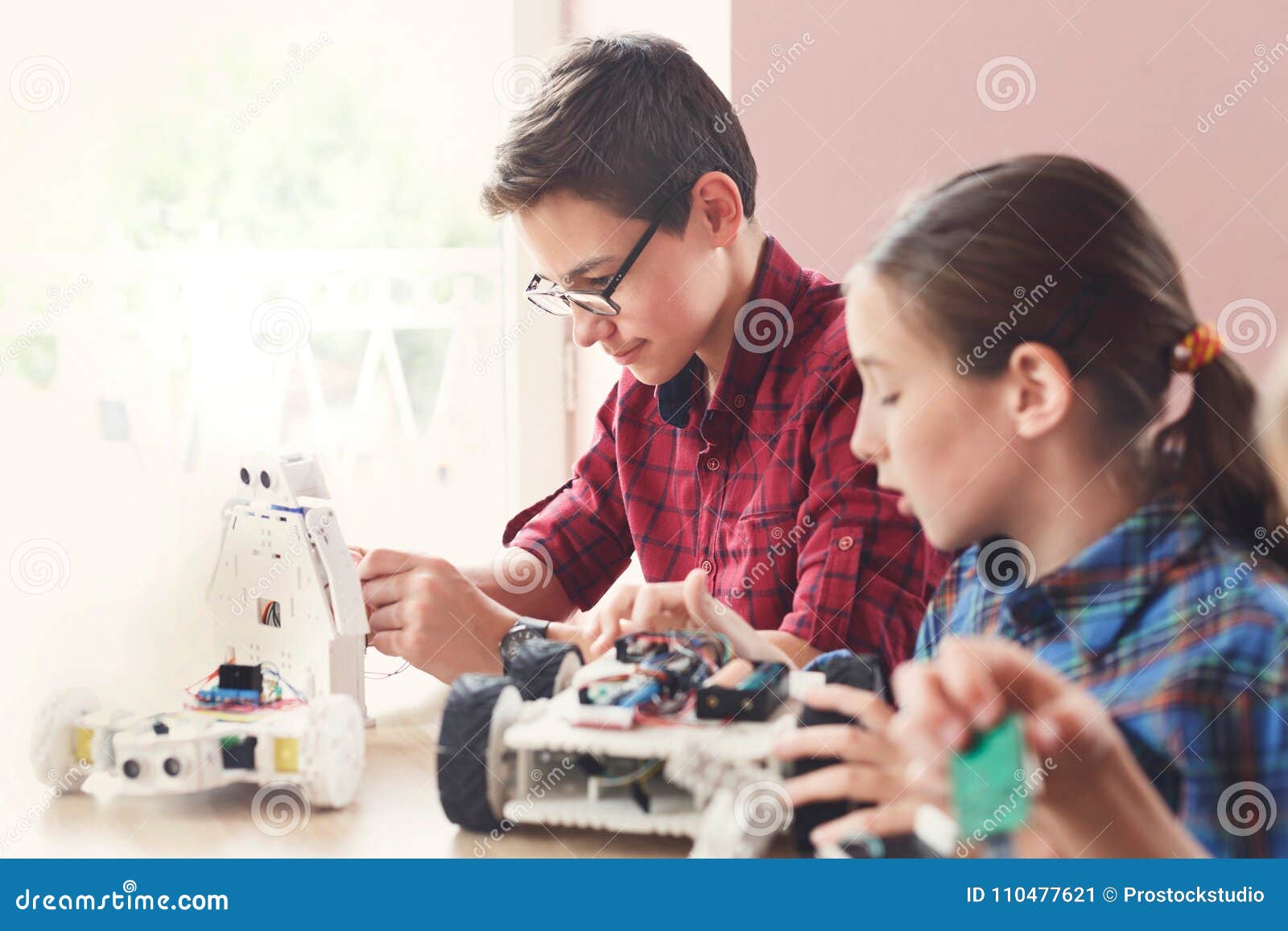 Stem Education. Kids Creating Robots at School Stock Image - Image of ... Stem Education. Kids Creating Robots at School Stock Image - Image of ...