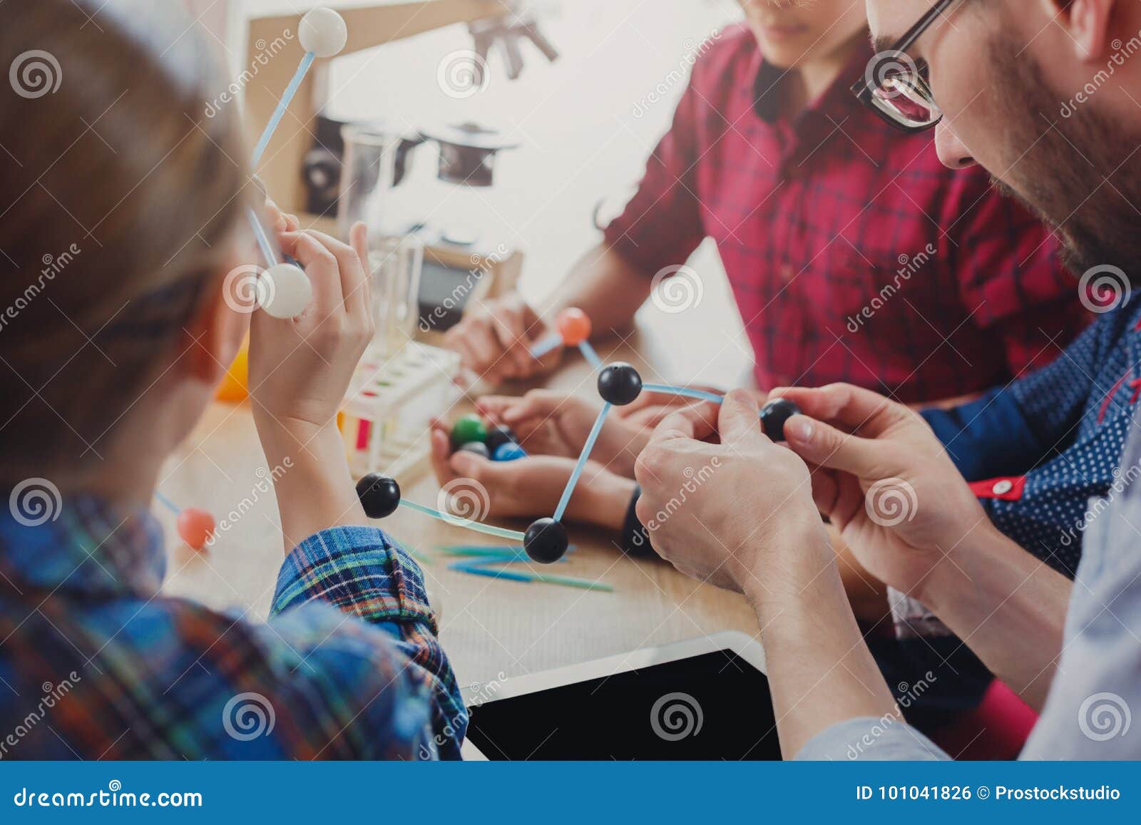 Stem Education. Physical Experiments at School Stock Photo - Image of ...