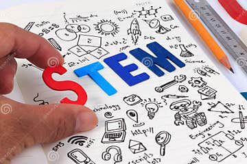 STEM Education. Science Technology Engineering Mathematics Stock Image ...