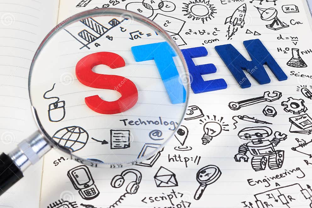 STEM Education. Science Technology Engineering Mathematics Stock Image ...