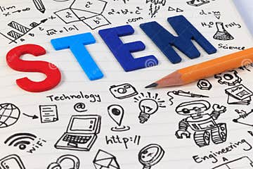 STEM Education. Science Technology Engineering Mathematics Stock Photo ...