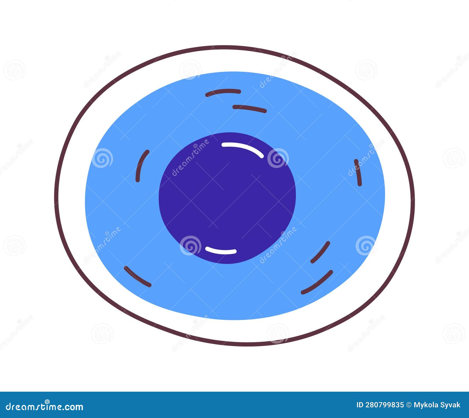 Stem Human Cell stock vector. Illustration of human - 280799835