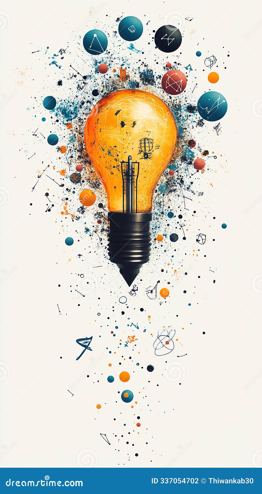 STEM Icons: Science, Technology, Engineering, and Math Symbols Stock ...