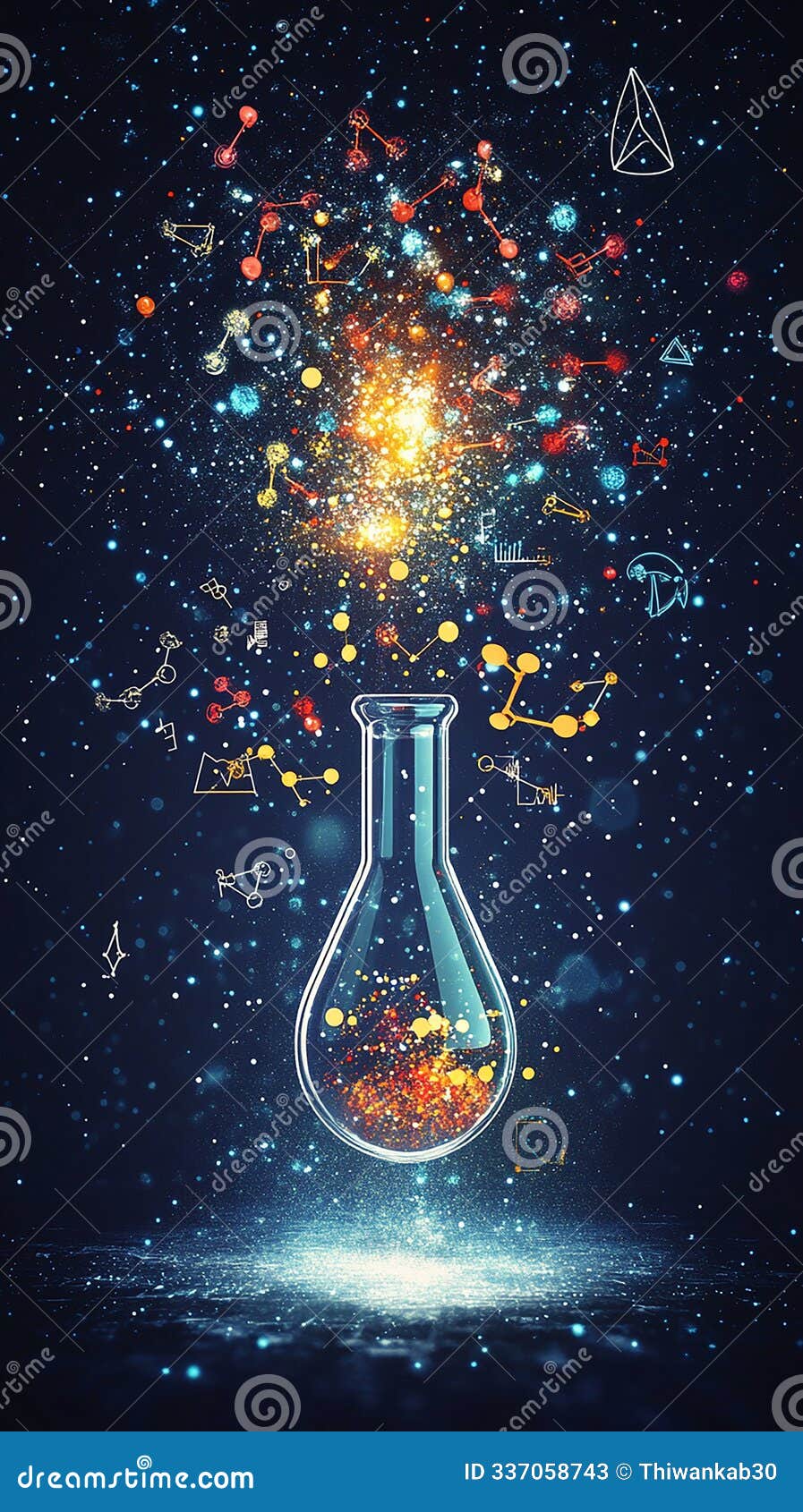 STEM Icons: Science, Technology, Engineering, and Math Symbols Stock ...