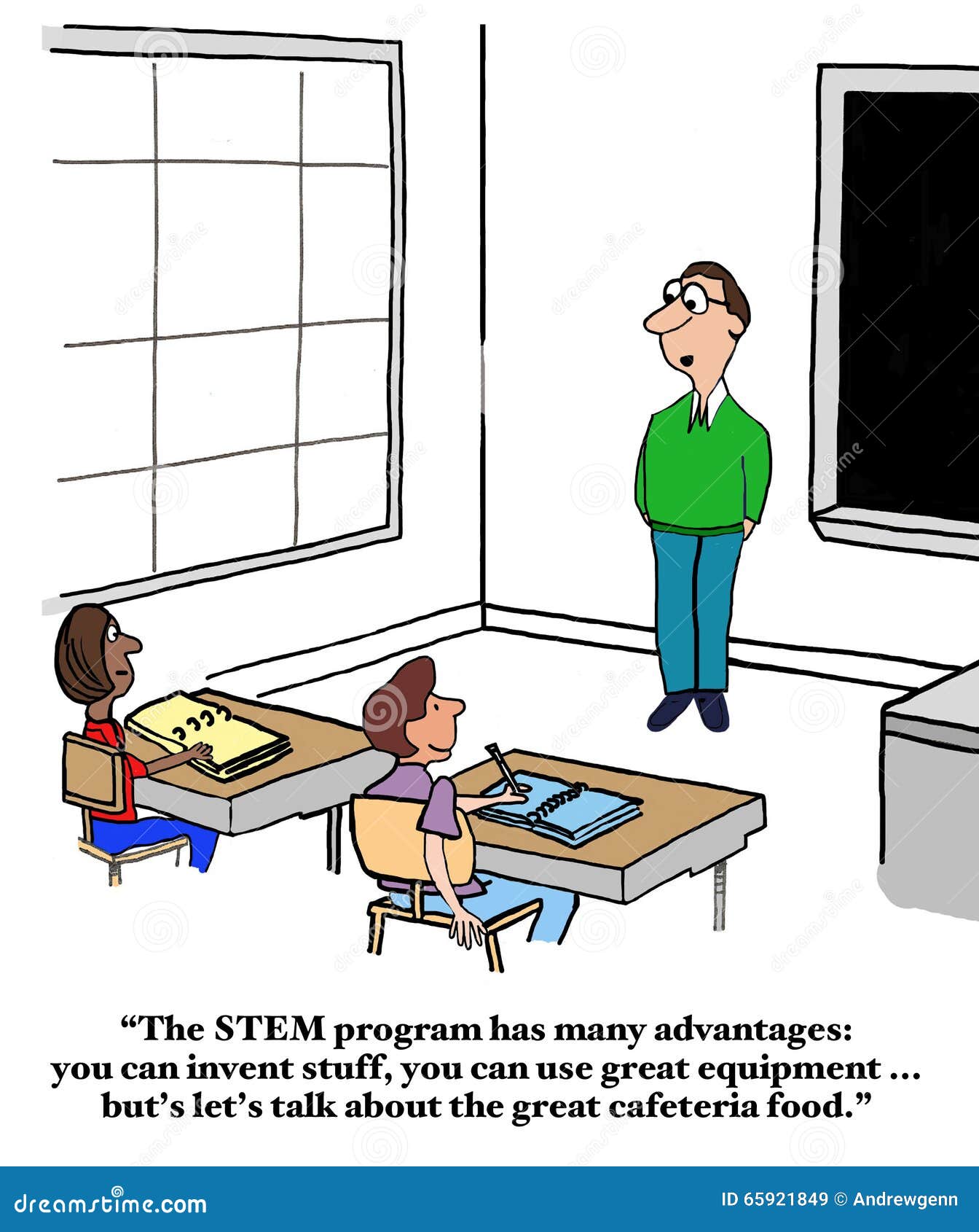 STEM Program stock illustration. Illustration of girls - 65921849