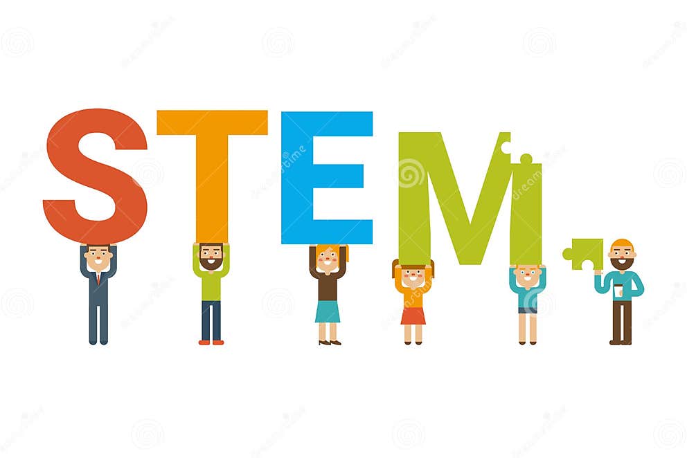 STEM team concept stock vector. Illustration of education - 68189087