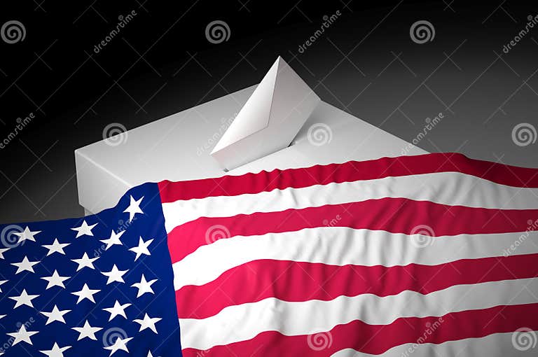 Stembus stock illustratie. Illustration of republikeins - 31982216