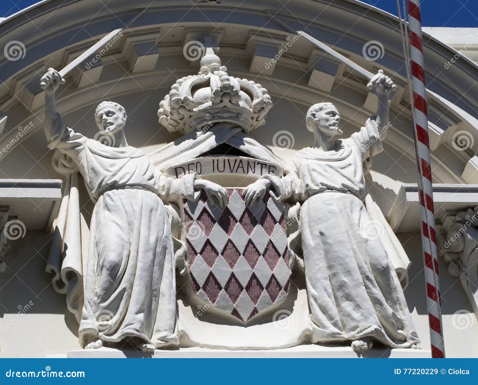 Stemma del Monaco immagine stock editoriale. Immagine di bloccato ...