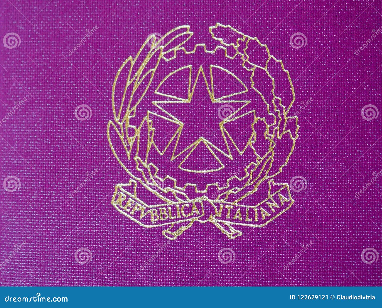 Stemma Italiana Della Repubblica Immagine Stock - Immagine di europeo ...