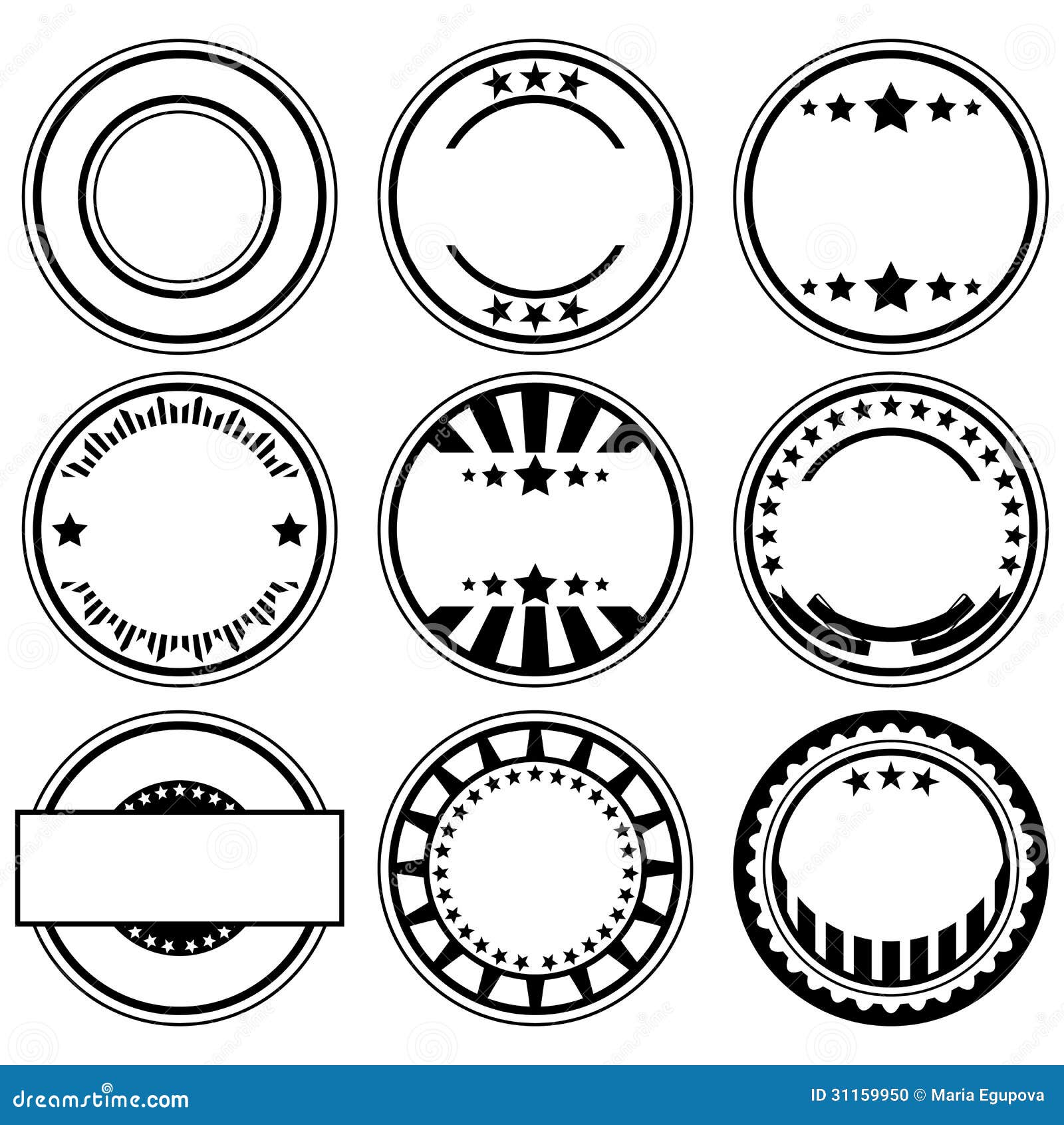 Stempel vektor abbildung. Illustration von oval, weinlese - 31159950