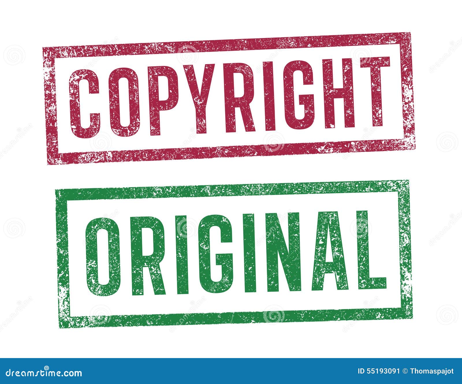 Stempel Copyright Und Vorlage Vektor Abbildung - Illustration von ...