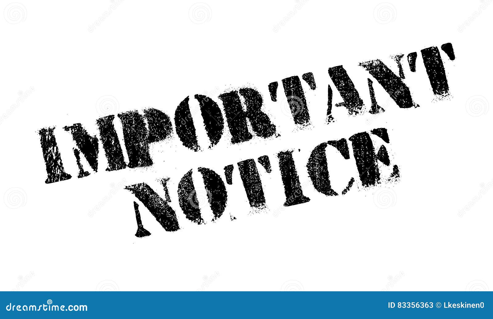 Stempel Der Wichtigen Mitteilung Vektor Abbildung - Illustration von ...