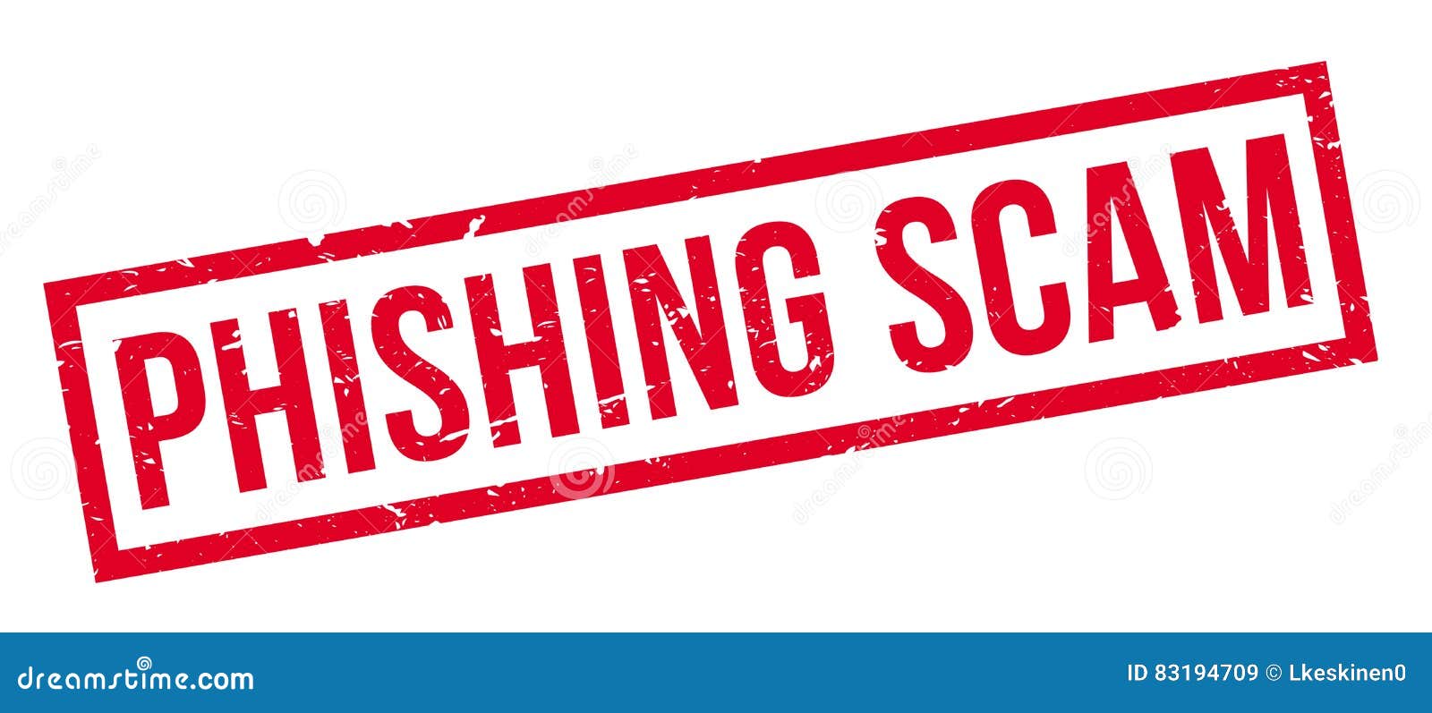 Stempel Phishing Scam stock abbildung. Illustration von betrug - 83194709
