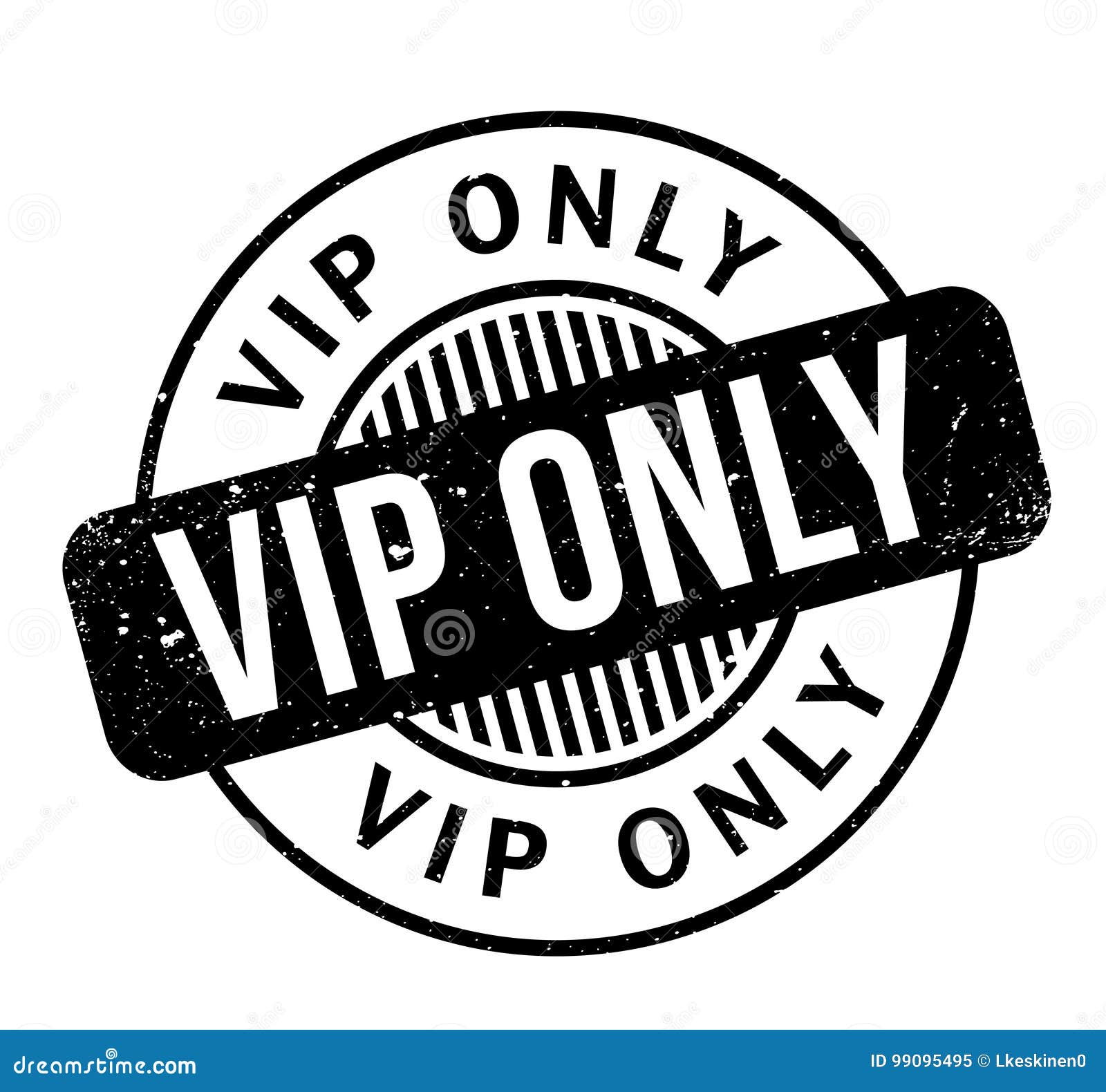 Stempel Vip nur vektor abbildung. Illustration von symbol - 99095495
