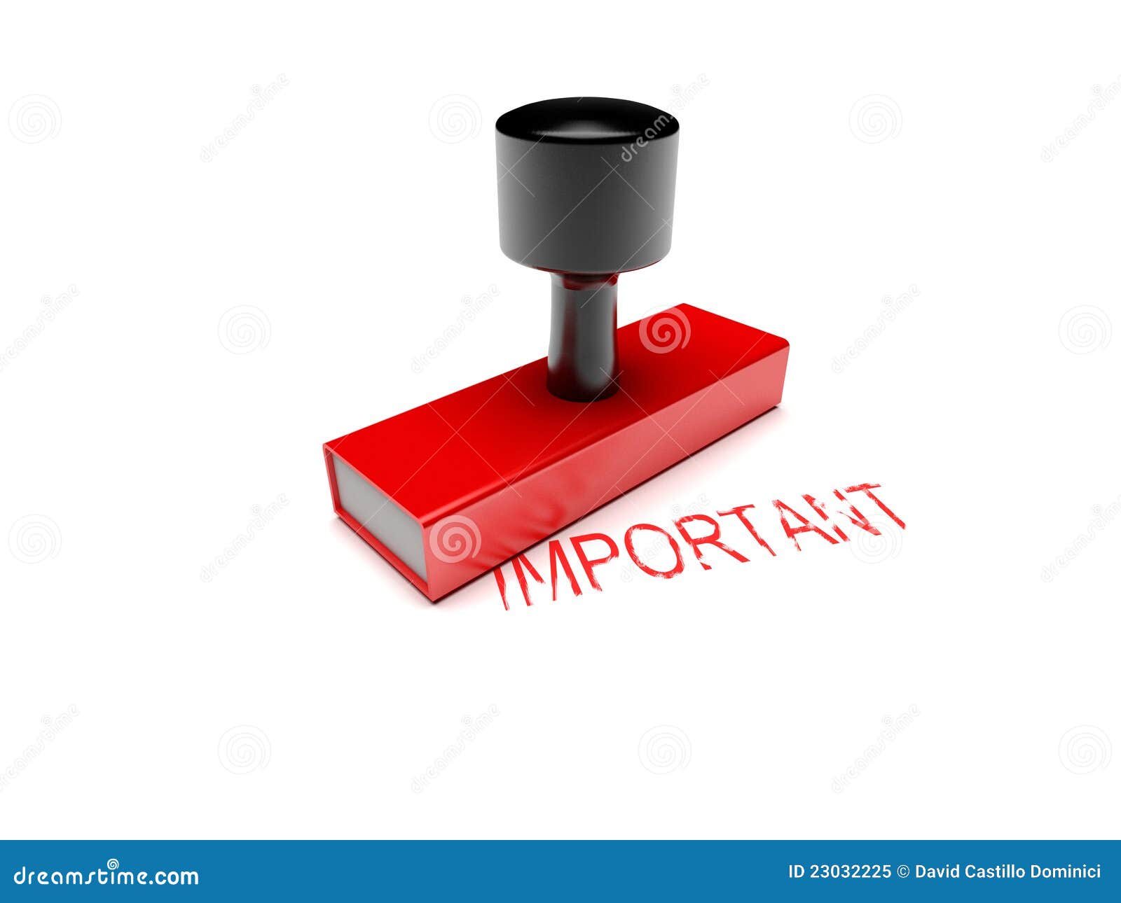 Stempel wichtig stock abbildung. Illustration von dichtung - 23032225