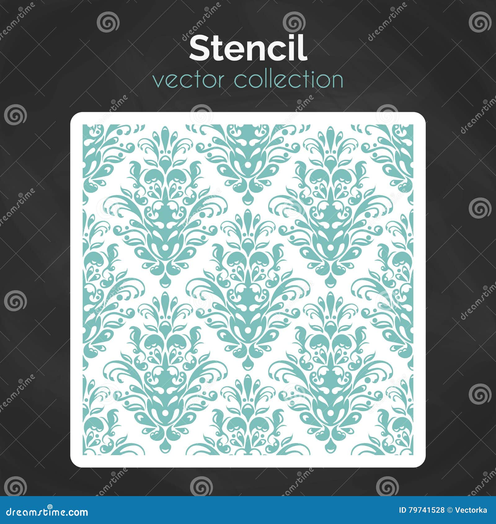 Laser Cut Pattern Stencil