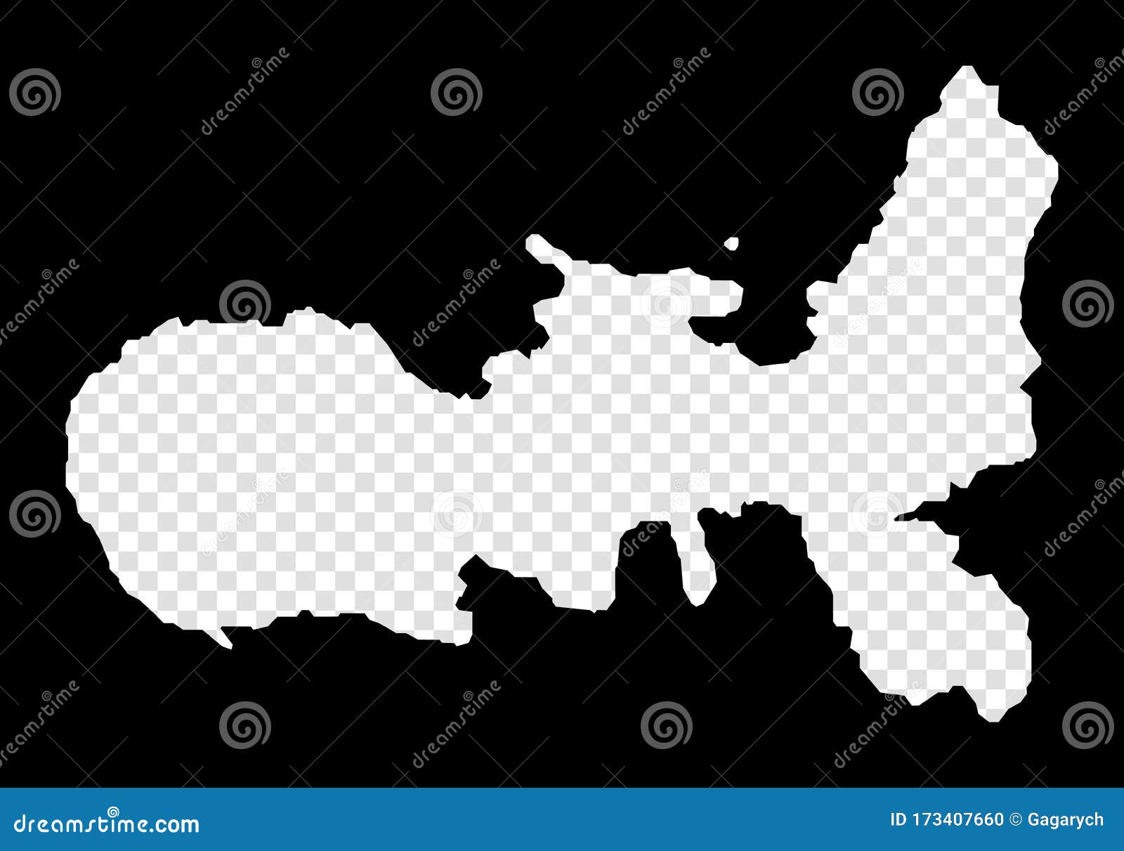 Stencil Map of Elba. Simple and Minimal. Stock Vector - Illustration of ...