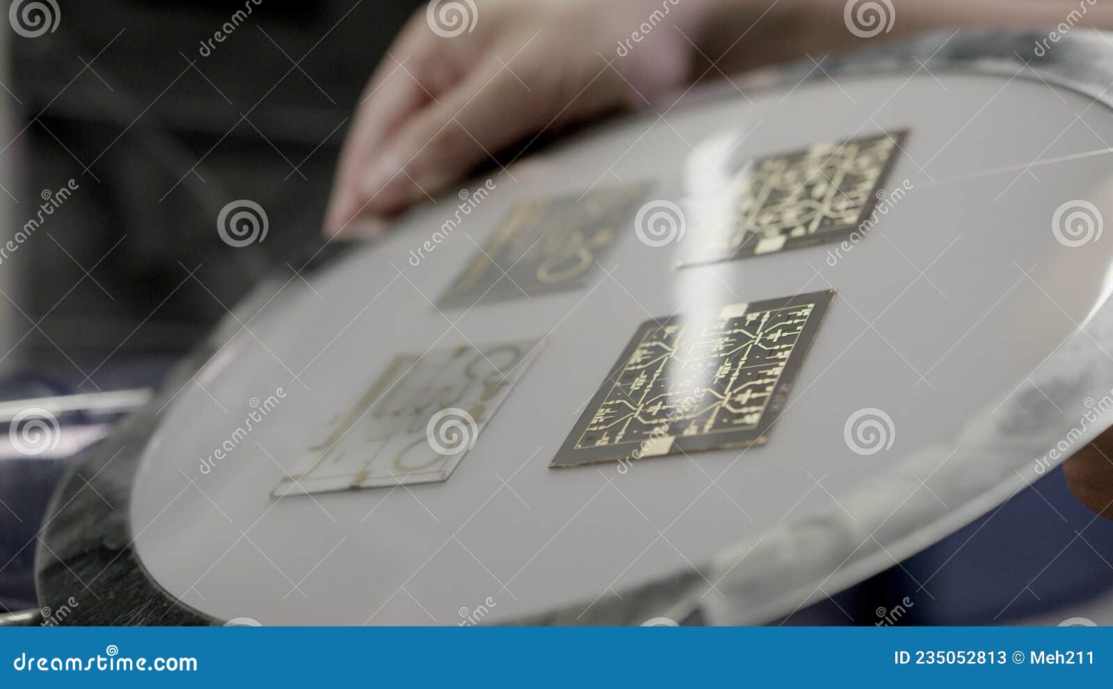 Stencils for Laser Lithography Stock Video - Video of electronics ...