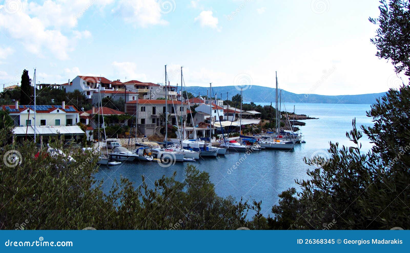 Steni Vala, Alonisos stock image. Image of green, blue - 26368345